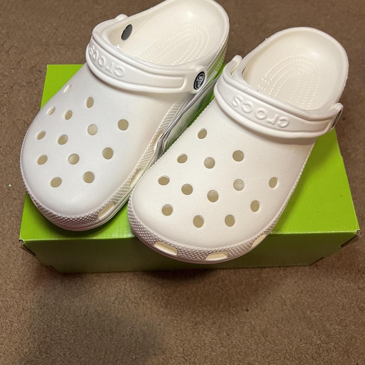 Brand new crocs with tags still on. Women’s 7/Mens 5... - Depop