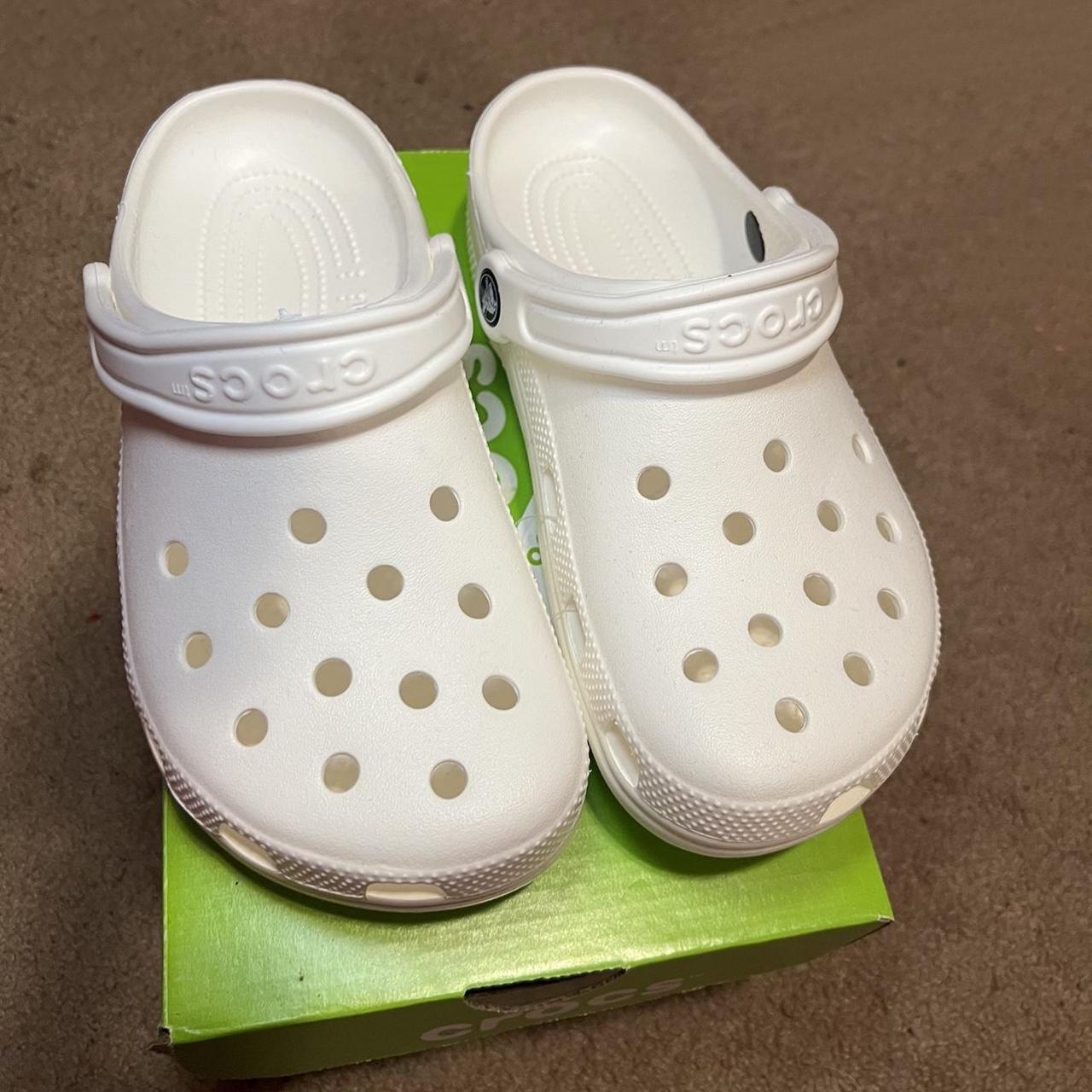 Brand new crocs with tags still on. Women’s 7/Mens 5... - Depop