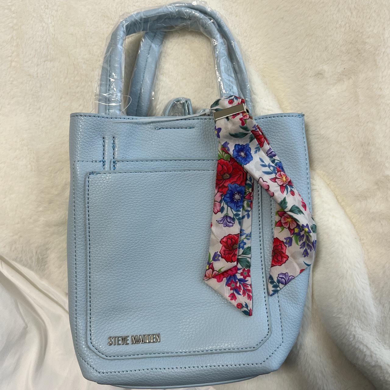 Brand New Steve Madden Blue Bag🤍🤍 - Depop