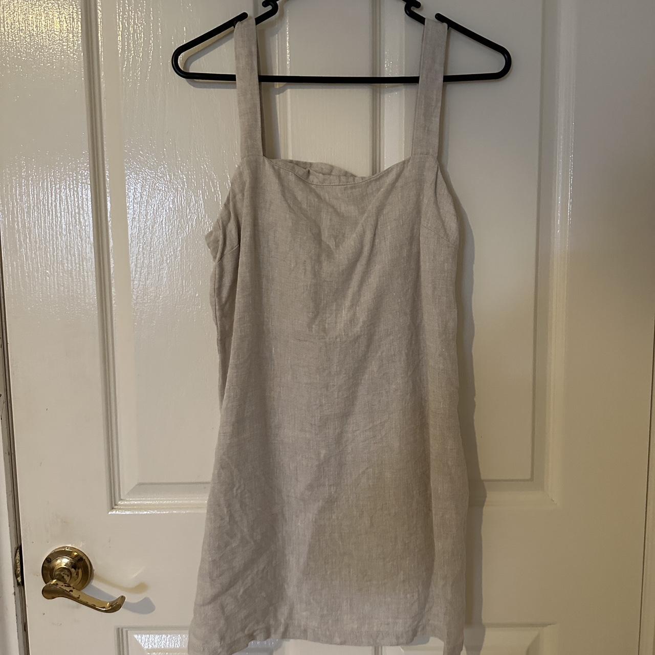 Basic Venroy dress. Sand colour. XS but would fit... - Depop