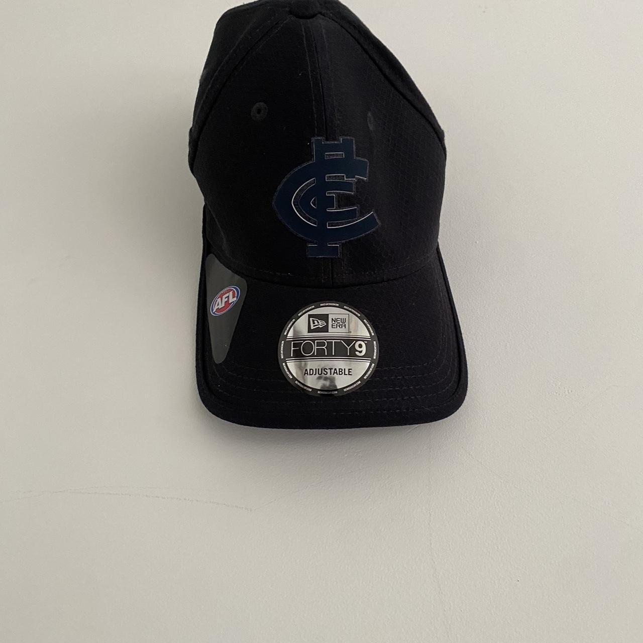 brand new navy Carlton football club cap - Depop