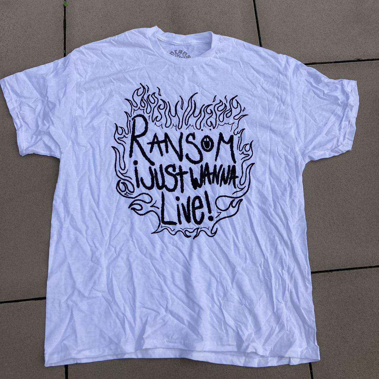 Ransom tee XL Never worn #ransom - Depop