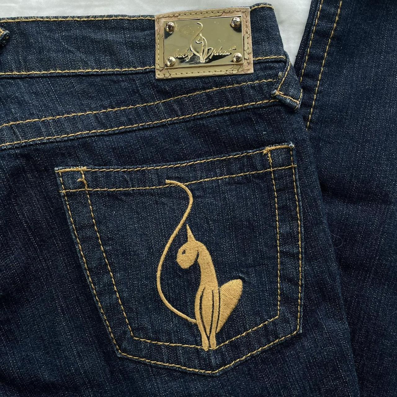 Perfect baby phat jeans with the most adorable... - Depop