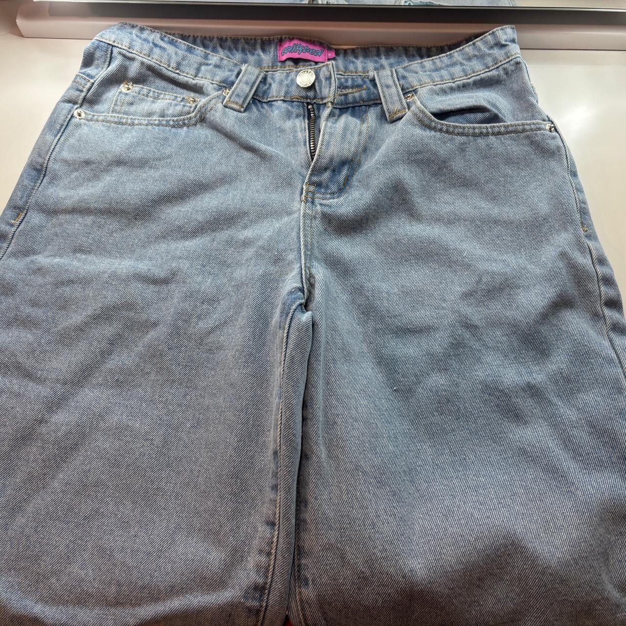 Edikted denim cargo jorts #denimshorts | Depop