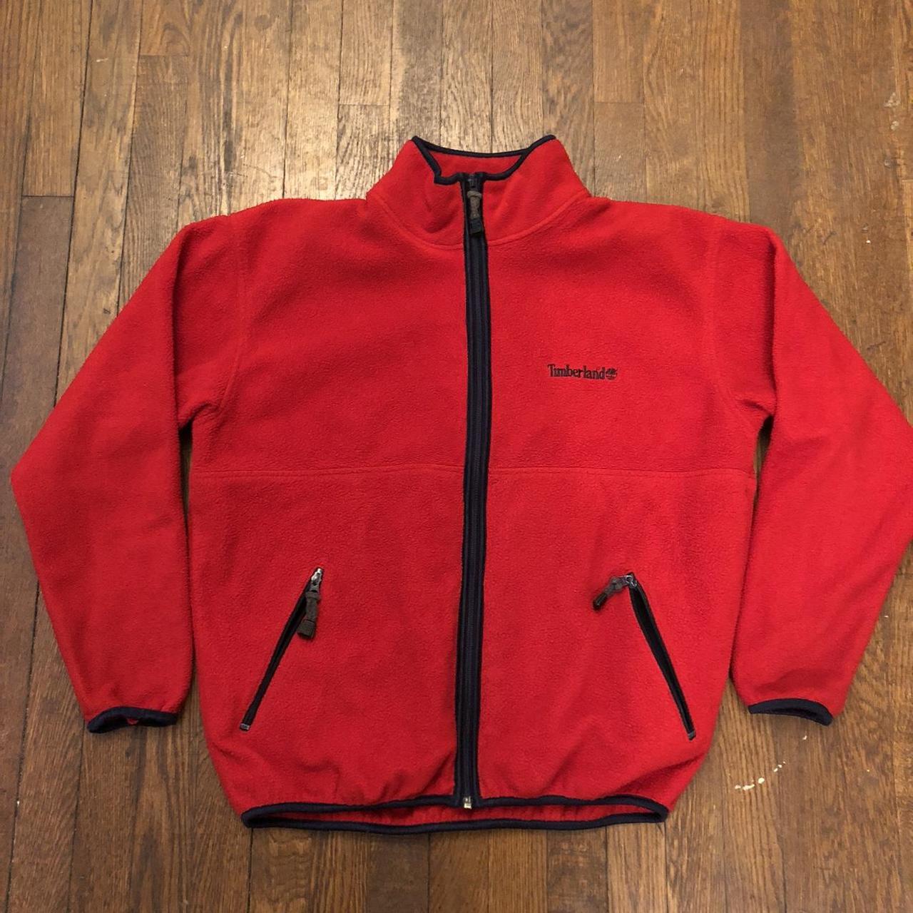 Timberland Men's Red Jacket | Depop