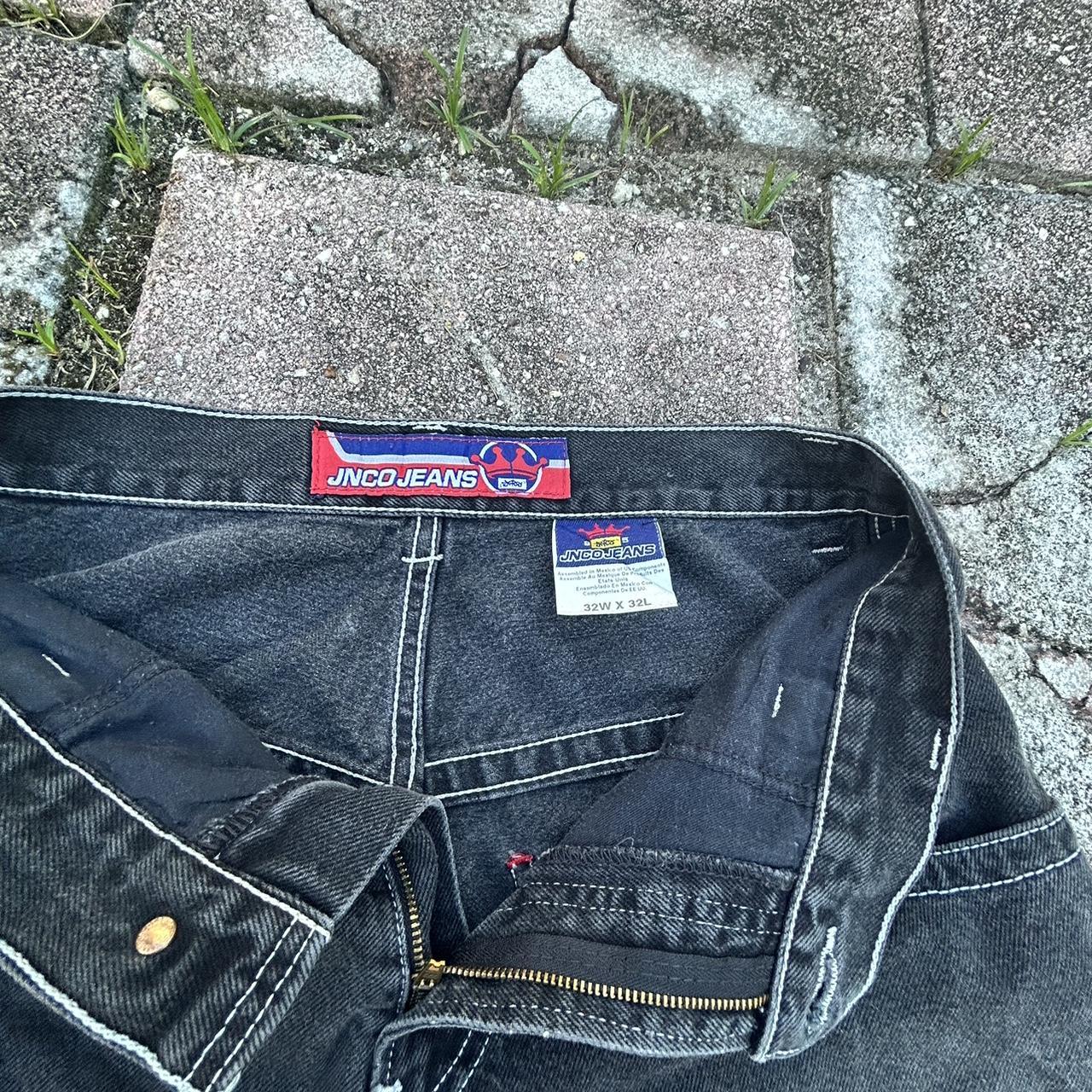 Vintage Jnco Wide Leg Baggy Jeans. Crazy snake... - Depop