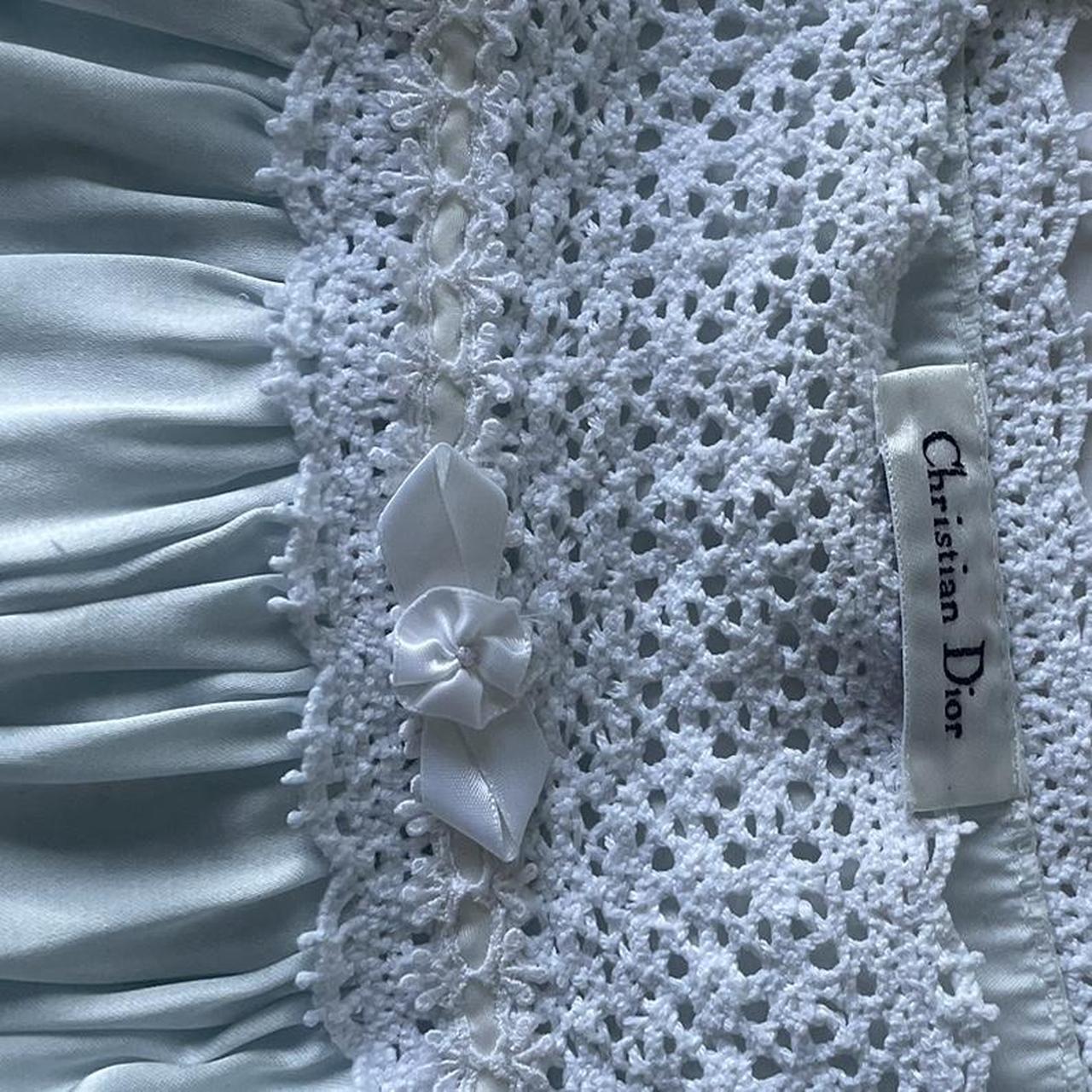 Dior Women's Blue and White Pajamas | Depop