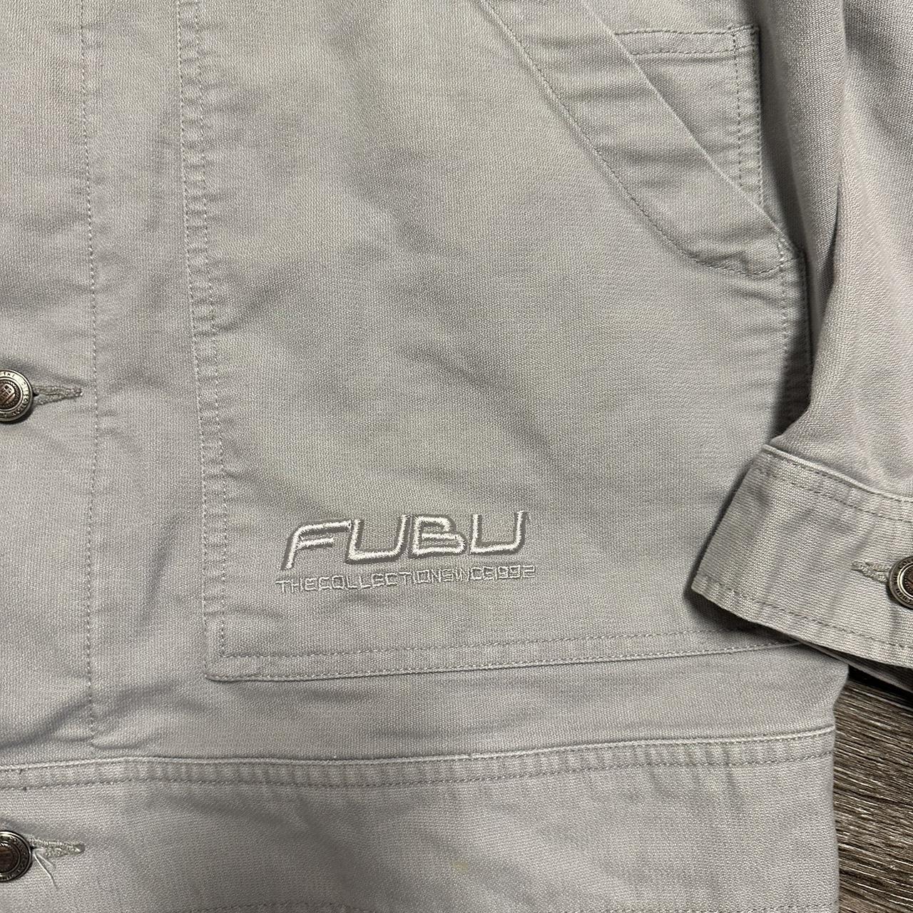 Vintage Fubu jacket 26” pit to pit 29” length - Depop