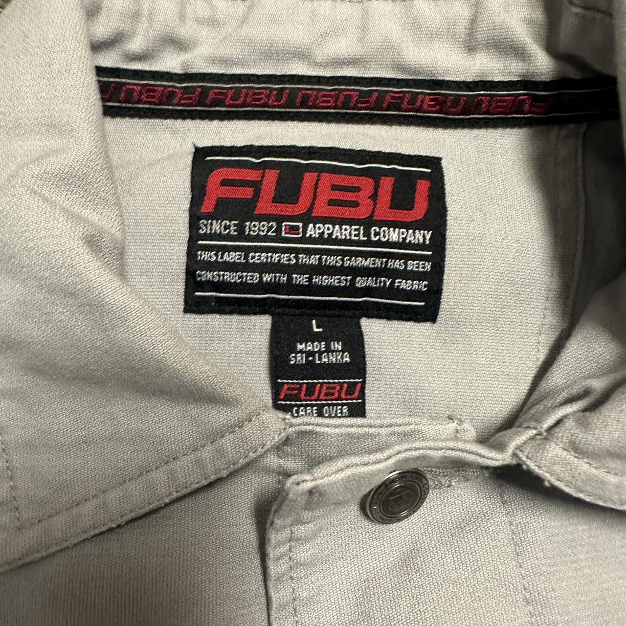 Vintage Fubu jacket 26” pit to pit 29” length - Depop