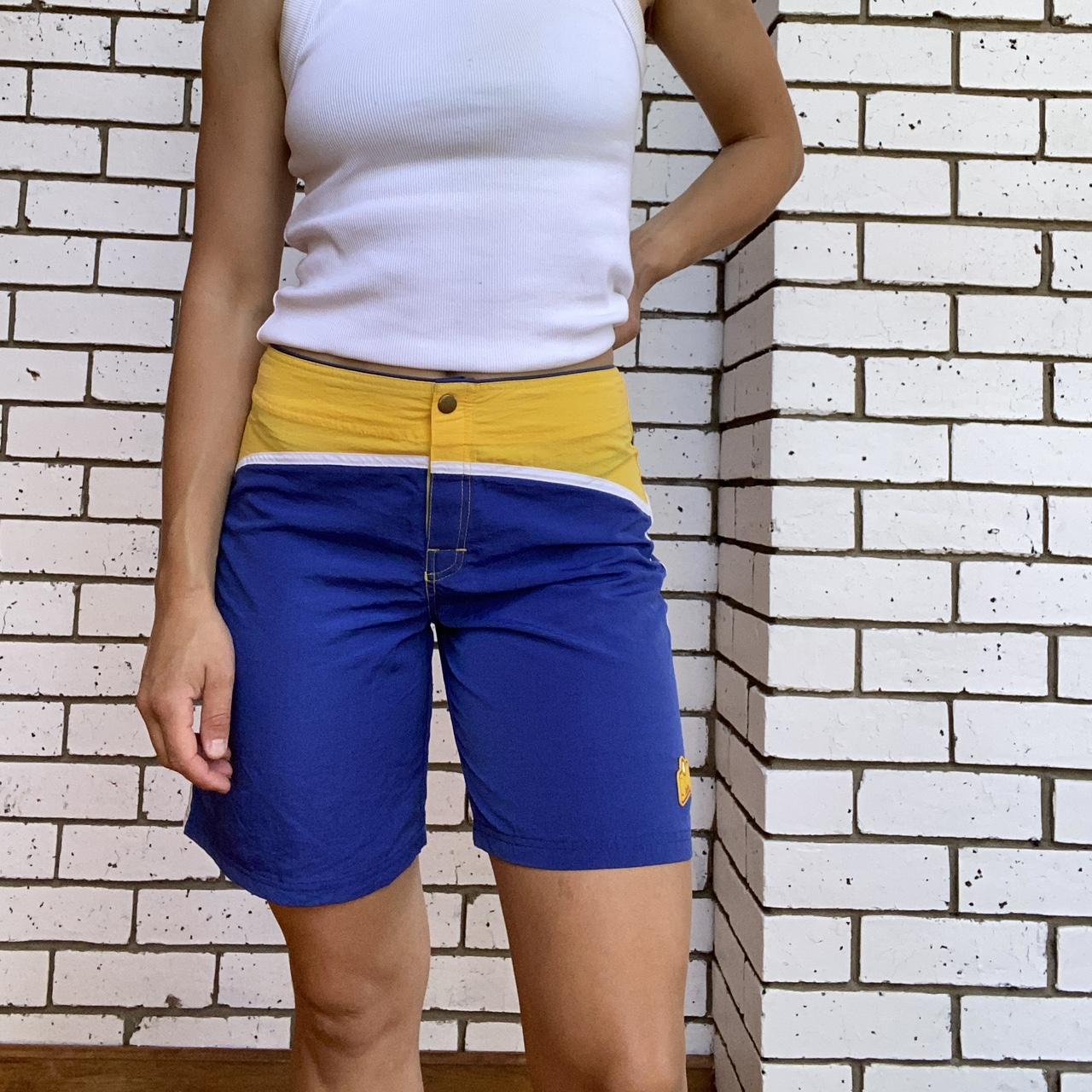 Y2k Bundaberg Rum shorts Mid thigh length Size 10 - Depop