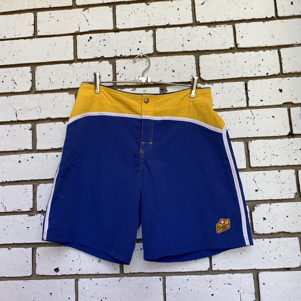 Y2k Bundaberg Rum shorts Mid thigh length Size 10 - Depop