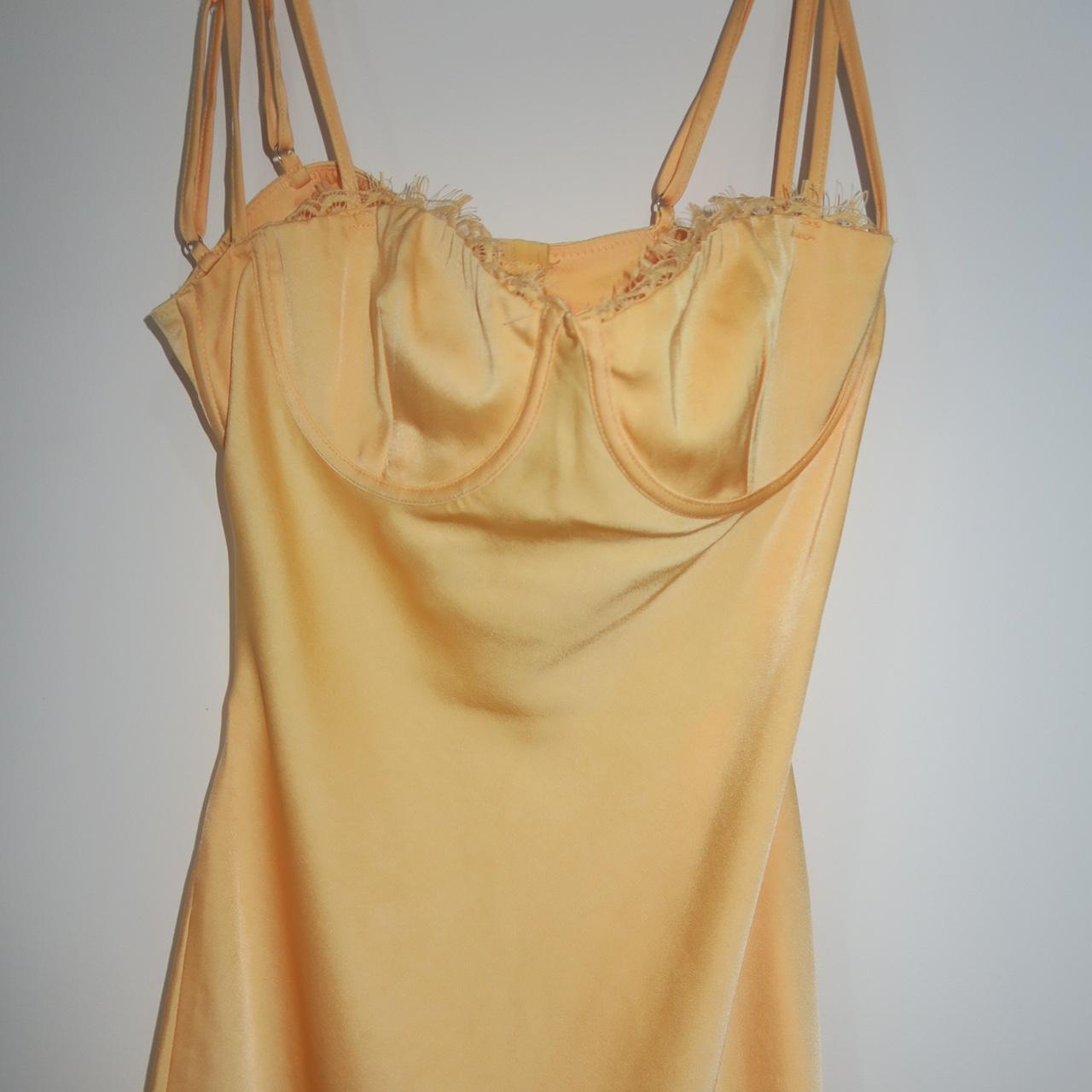 Meshki Joslyn” Satin Lace Slip Mini Depop