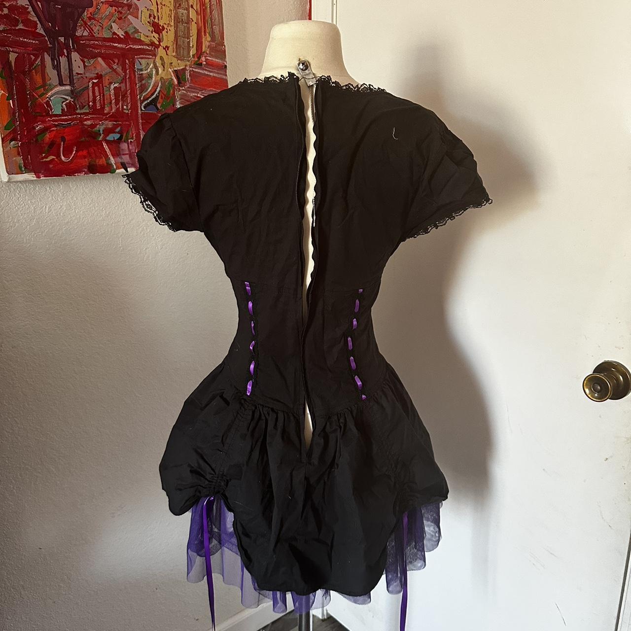 super rare vintage lip service black and purple... - Depop