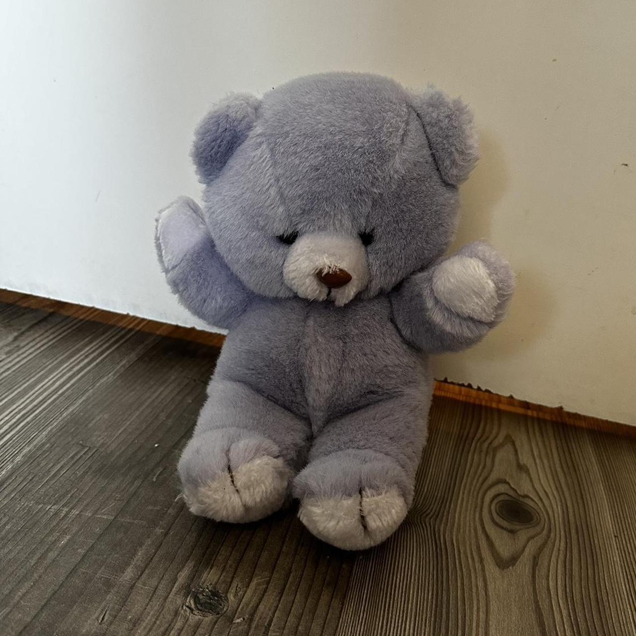purple bear stuffed animal - Depop