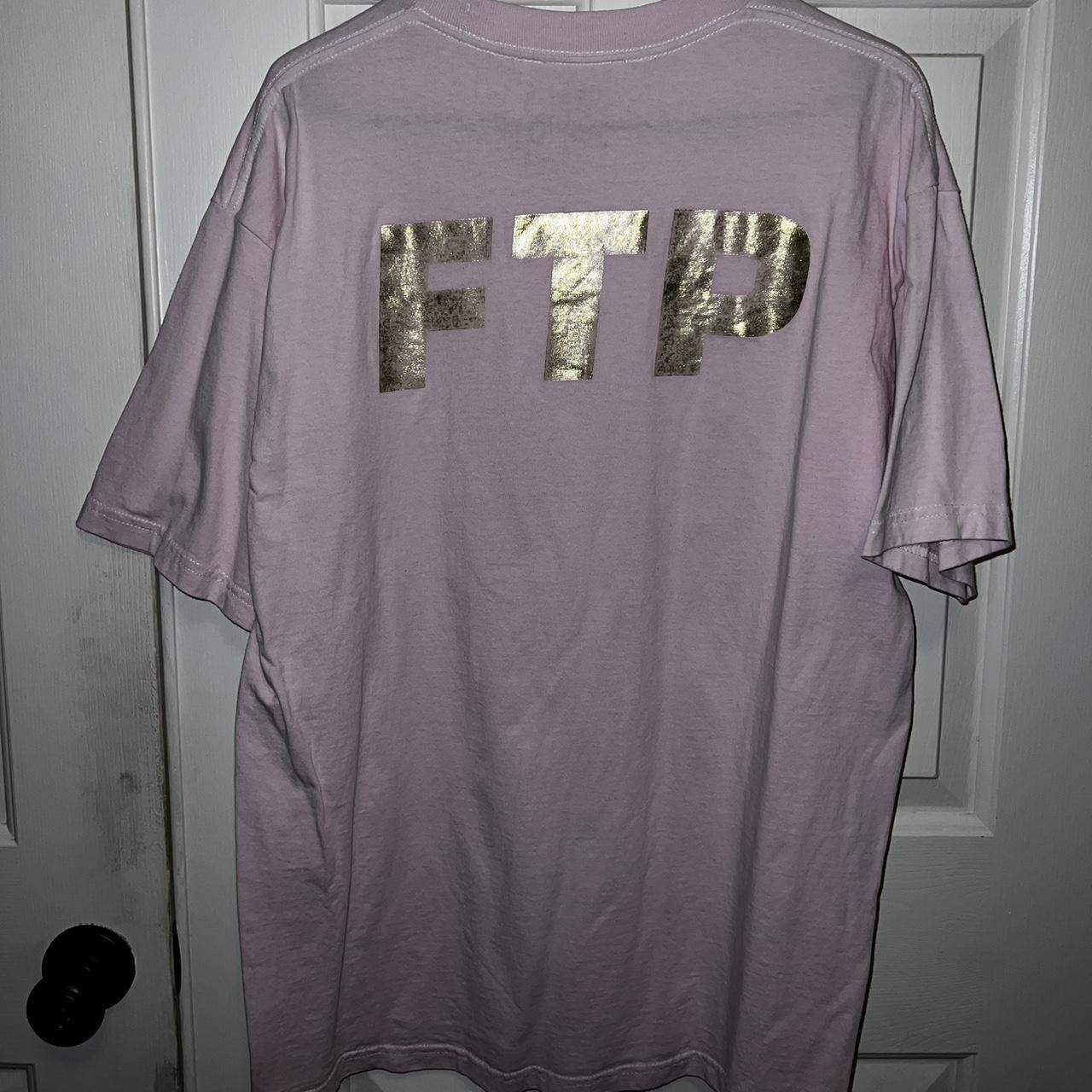 FTP 10 year anniversary tee, worn a few times. Gold... - Depop