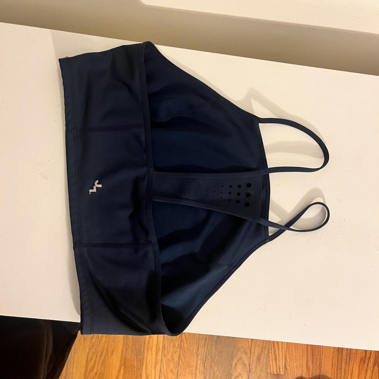 JoyLab Target Navy Blue Racerback Gym Bra - Depop