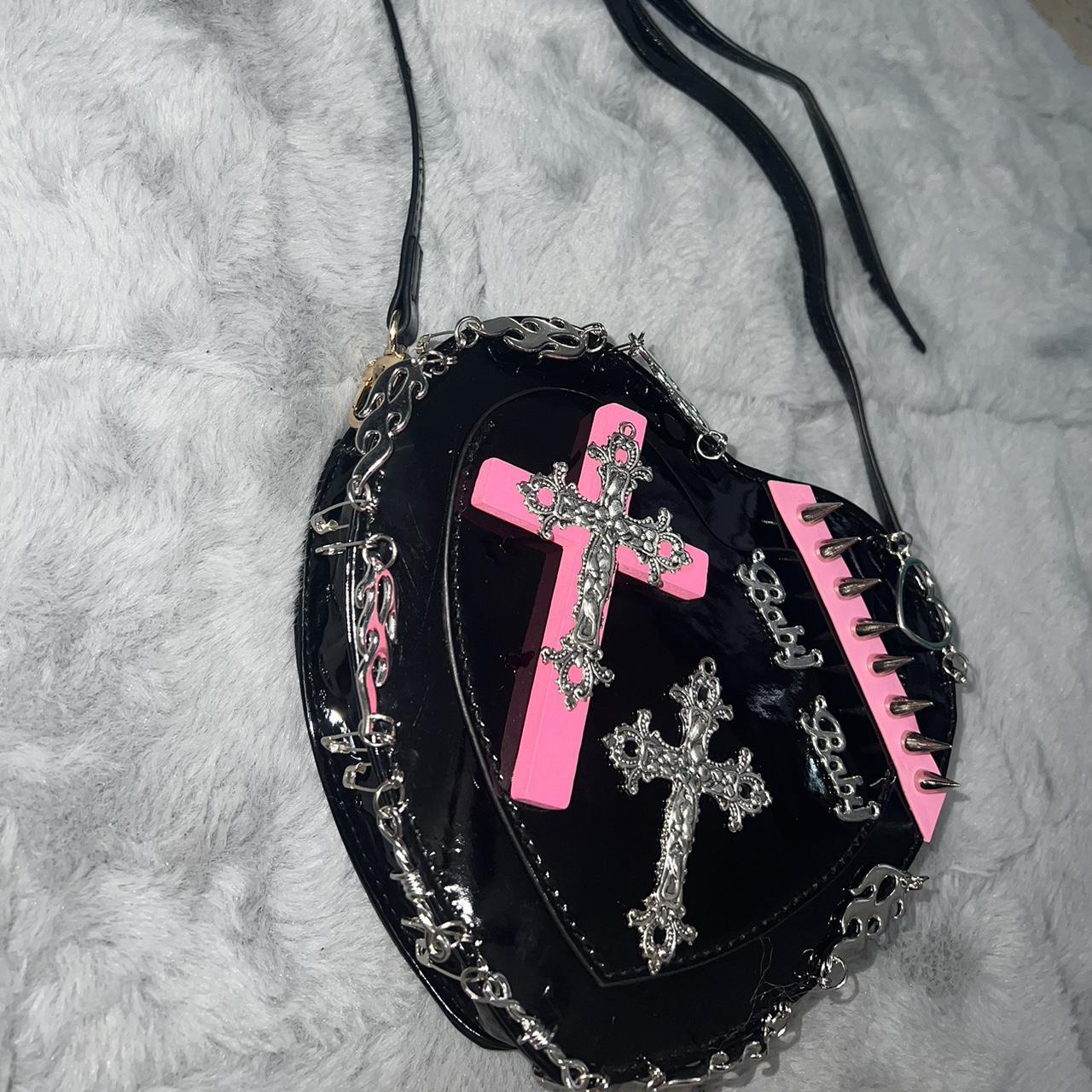 #emo BEAUTIFUL shoulder purse 🖤 everyone’s gonna be... - Depop