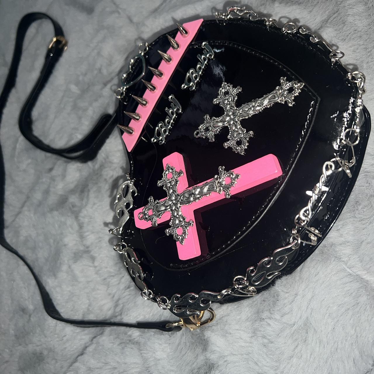 #emo BEAUTIFUL shoulder purse 🖤 everyone’s gonna be... - Depop