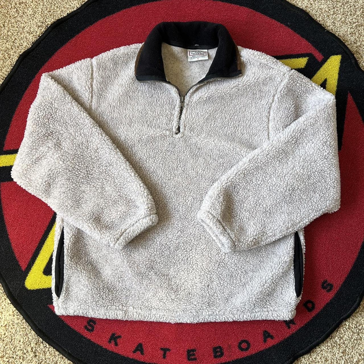 -Spotless vintage Timberline Colorado Sherpa quarter... - Depop