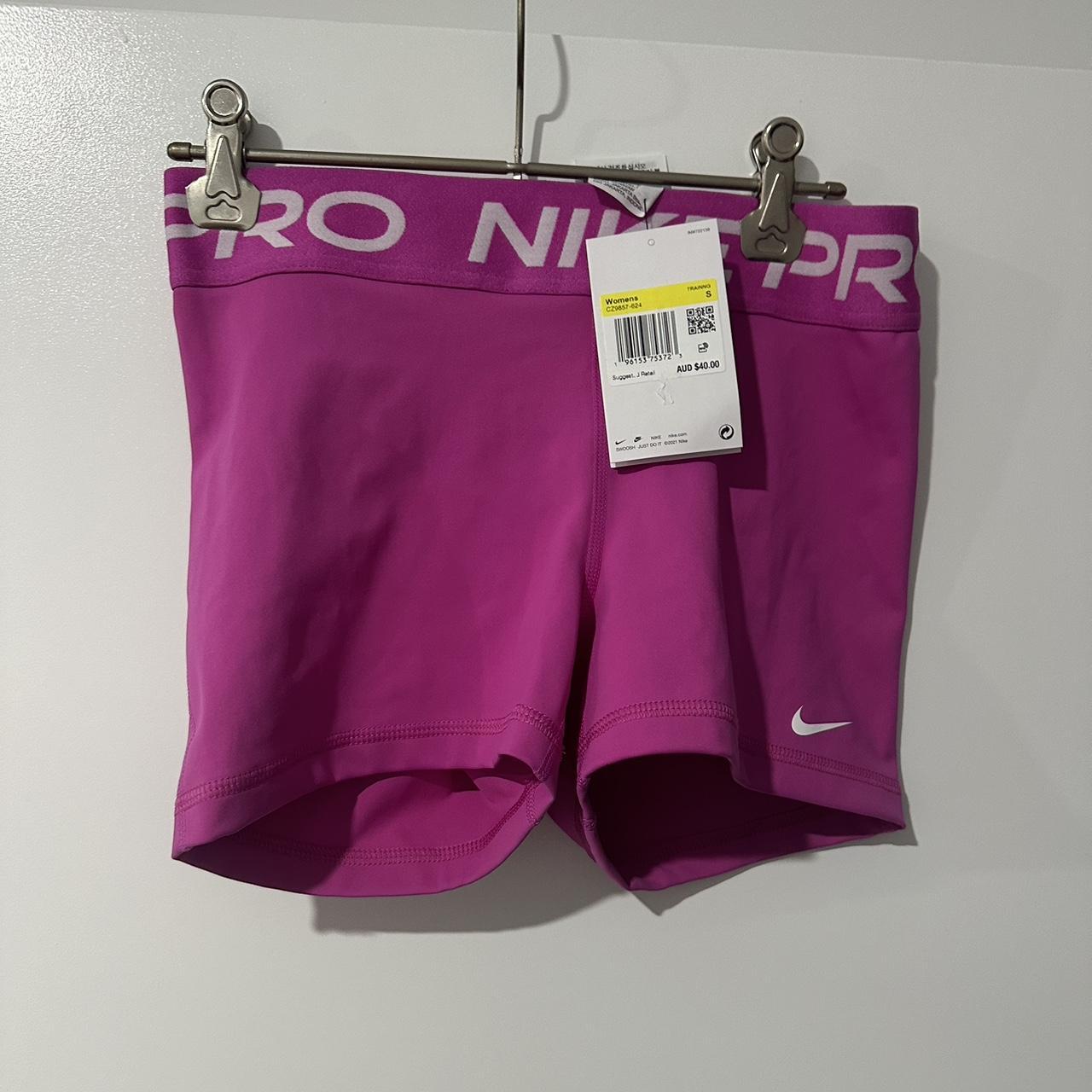 Brand new Nike Pros Size S #nike #pink #nikepro - Depop