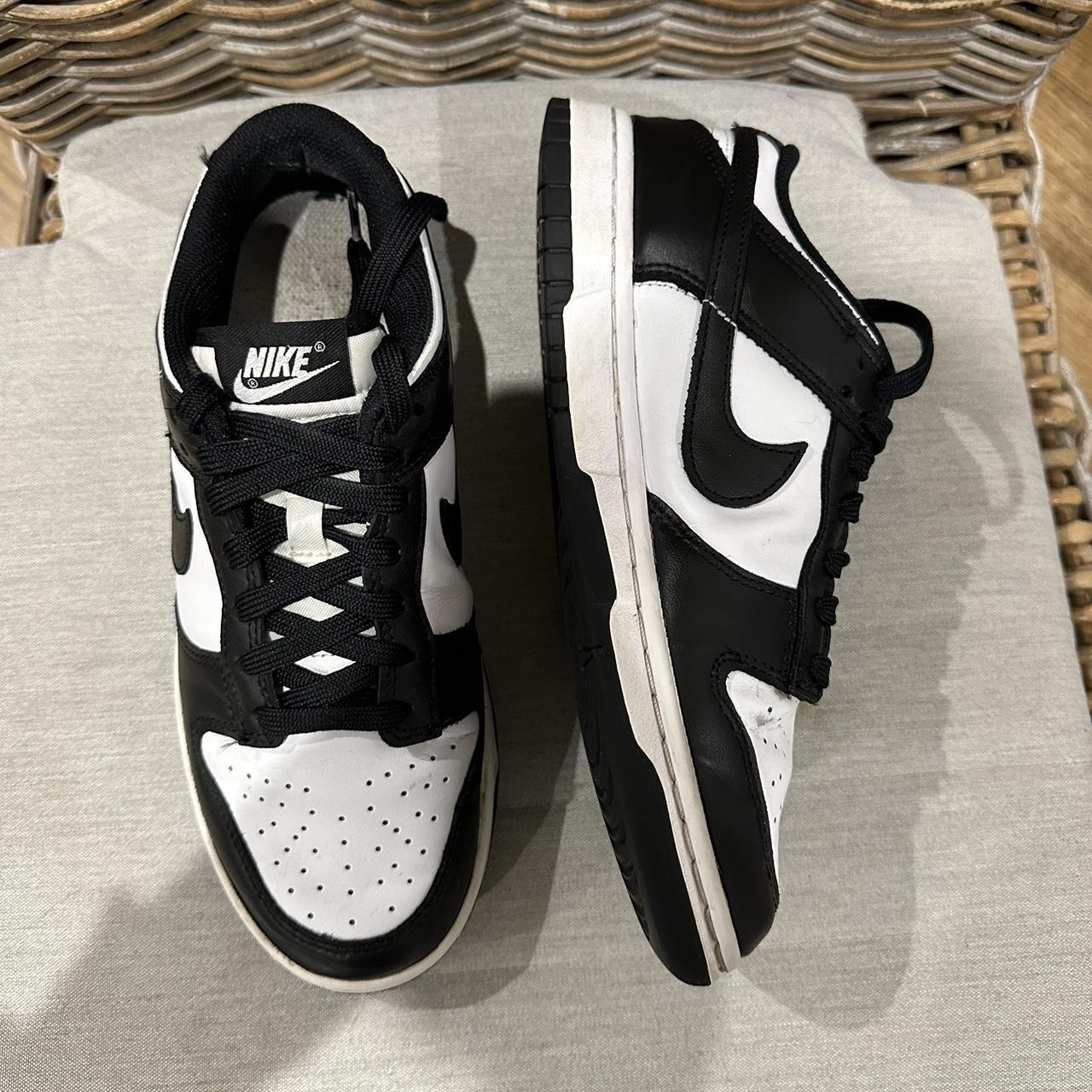 NIKE Panda Dunks authentic 🐼 (Size US 8 UK 5.5 EUR... - Depop