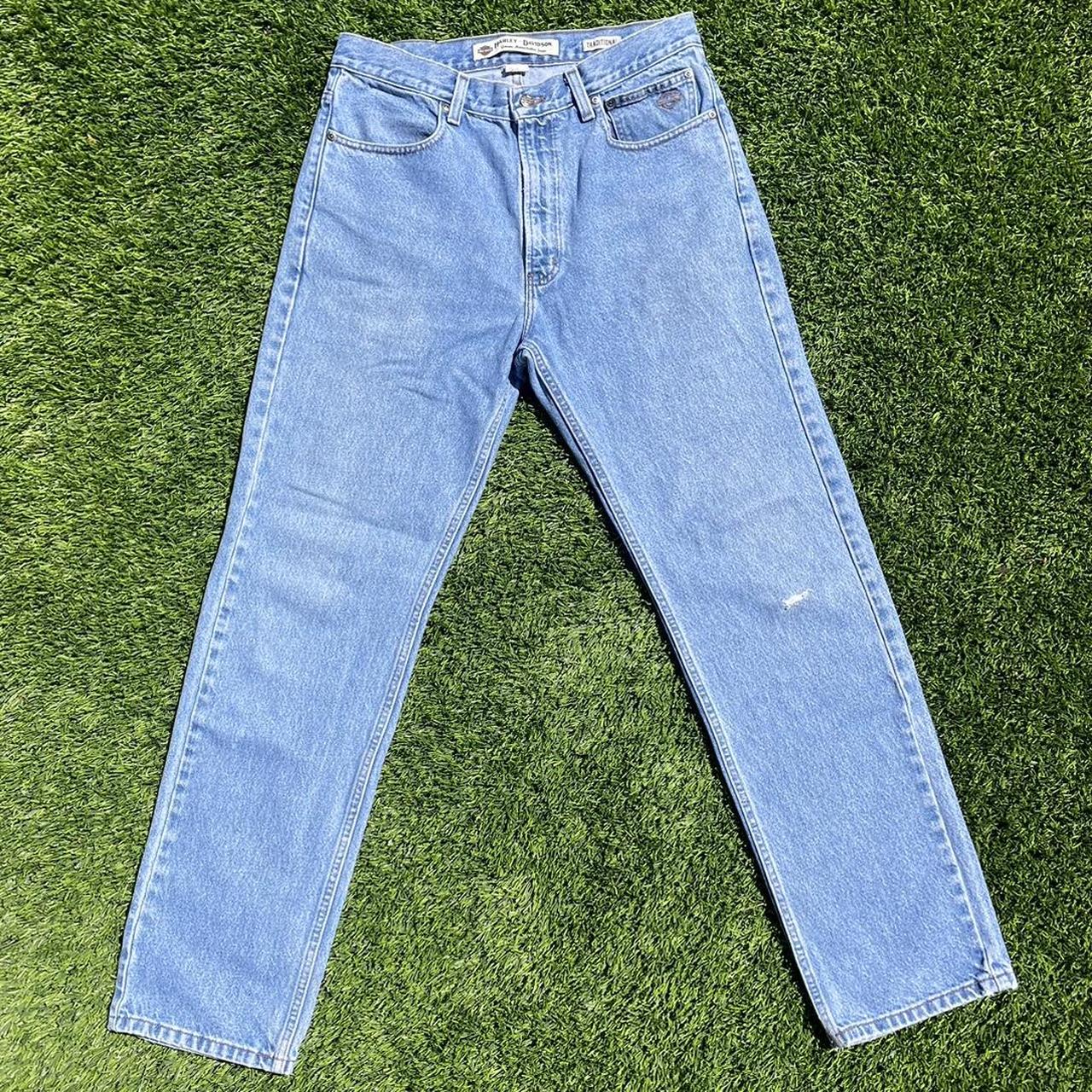 Harley Davidson Traditional Fit Jeans Size... - Depop