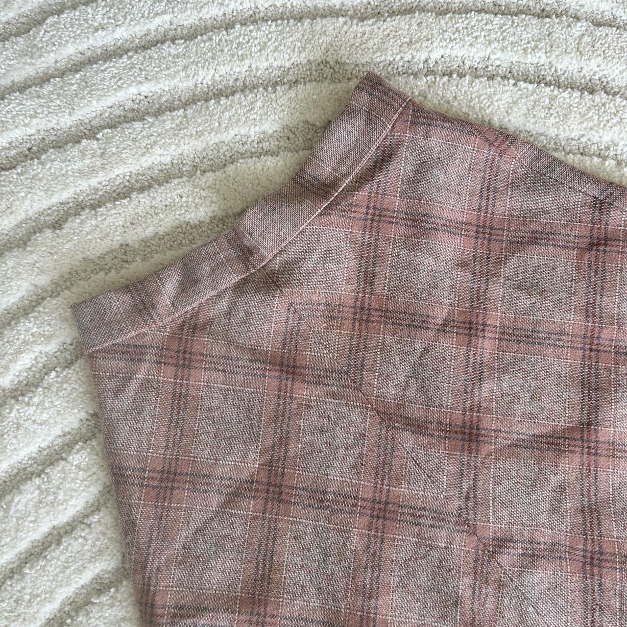 Vintage 70s Pendleton A-line academia skirt. Made... - Depop