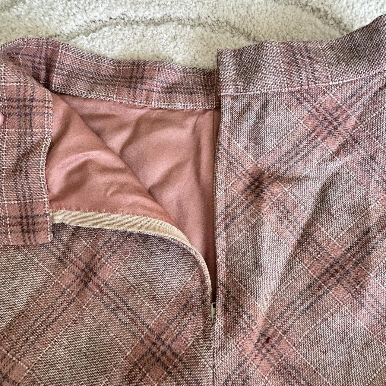 Vintage 70s Pendleton A-line academia skirt. Made... - Depop