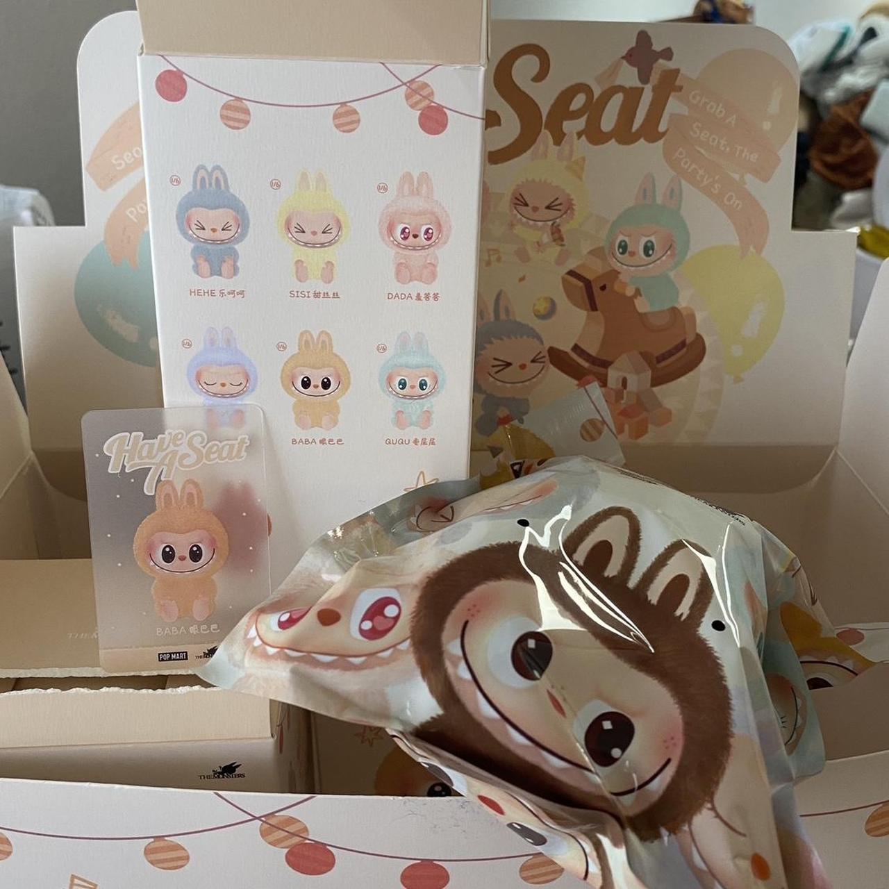 Labubu PopMart: “Have A Seat” - BaBa Condition:... | Depop