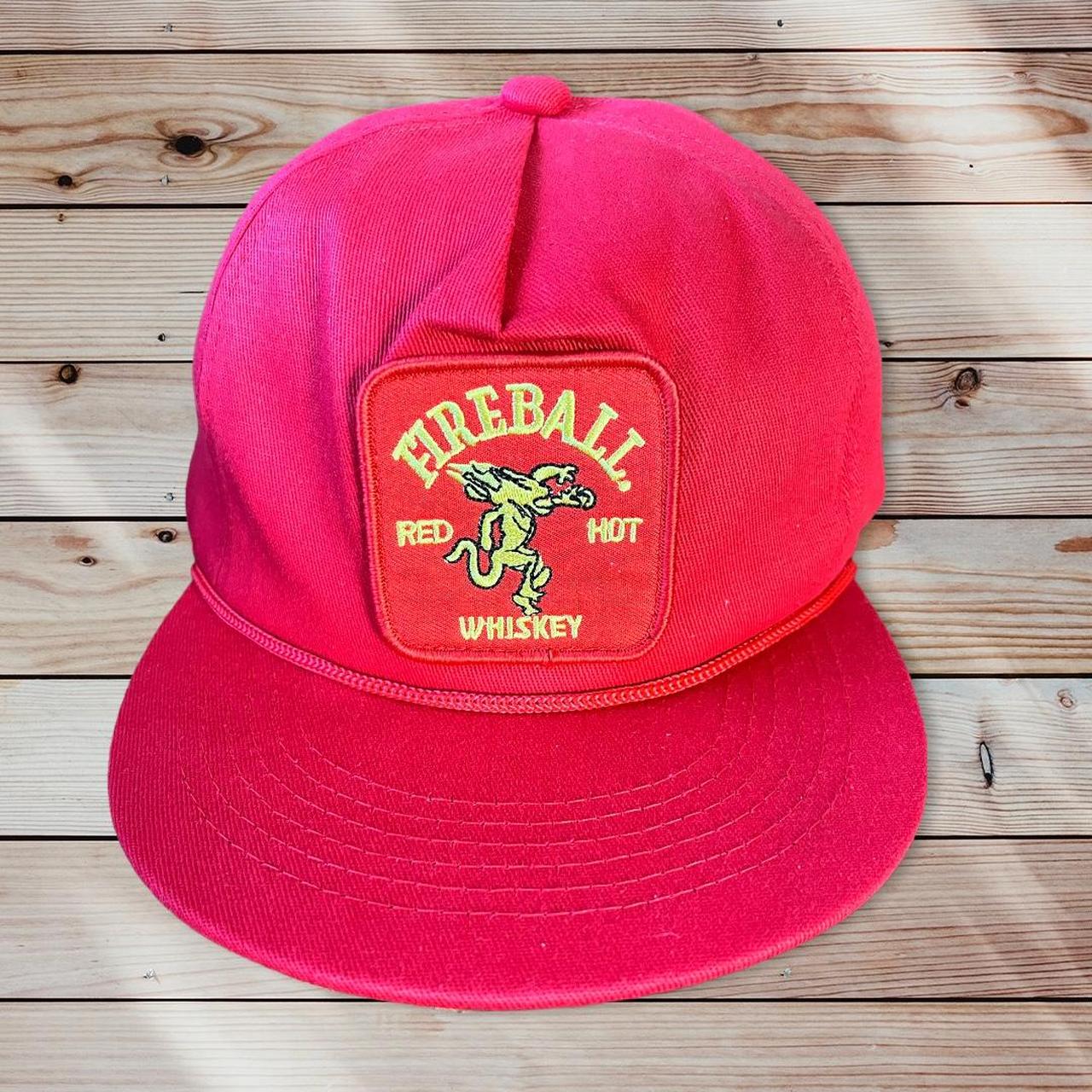 Fireball Patch snapback hat #fireball #coors #vintage - Depop
