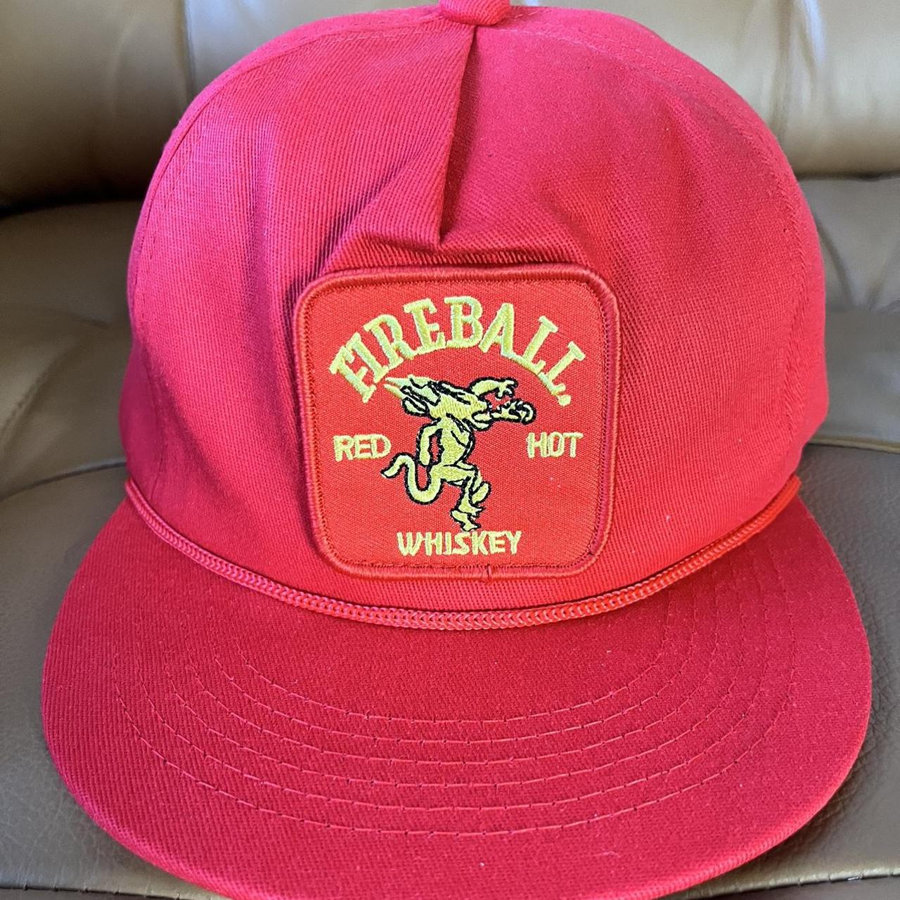 Fireball Patch snapback hat #fireball #coors #vintage - Depop