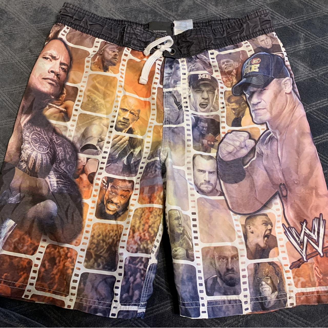 wwe ruthless aggression era john cena the rock swim... | Depop
