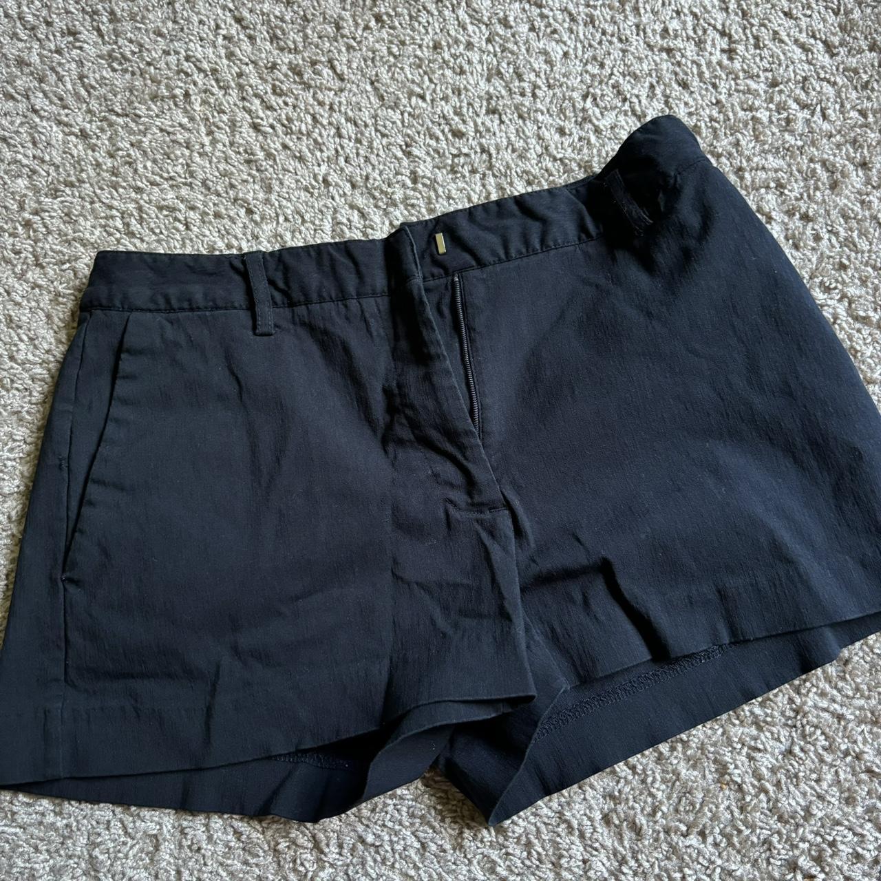 black basic shorts - Depop