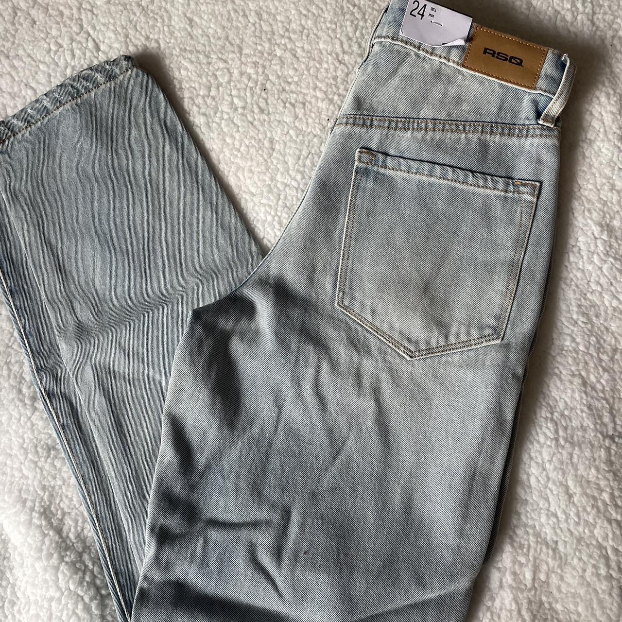 RSQ brand new jeans 90s jeans Size 24 Super cute... - Depop