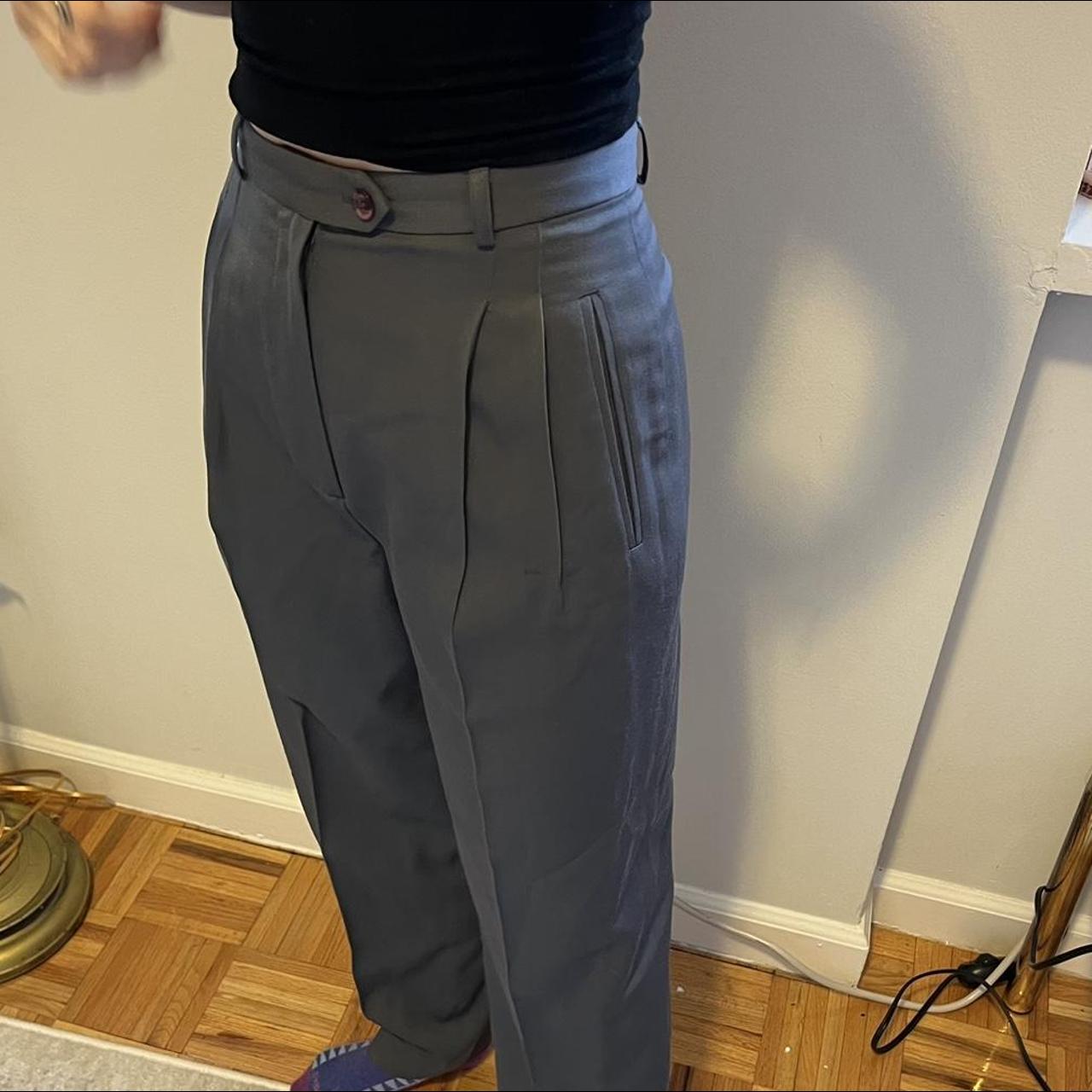 Djerf Ave inspired vintage work pants relaxed fit... - Depop