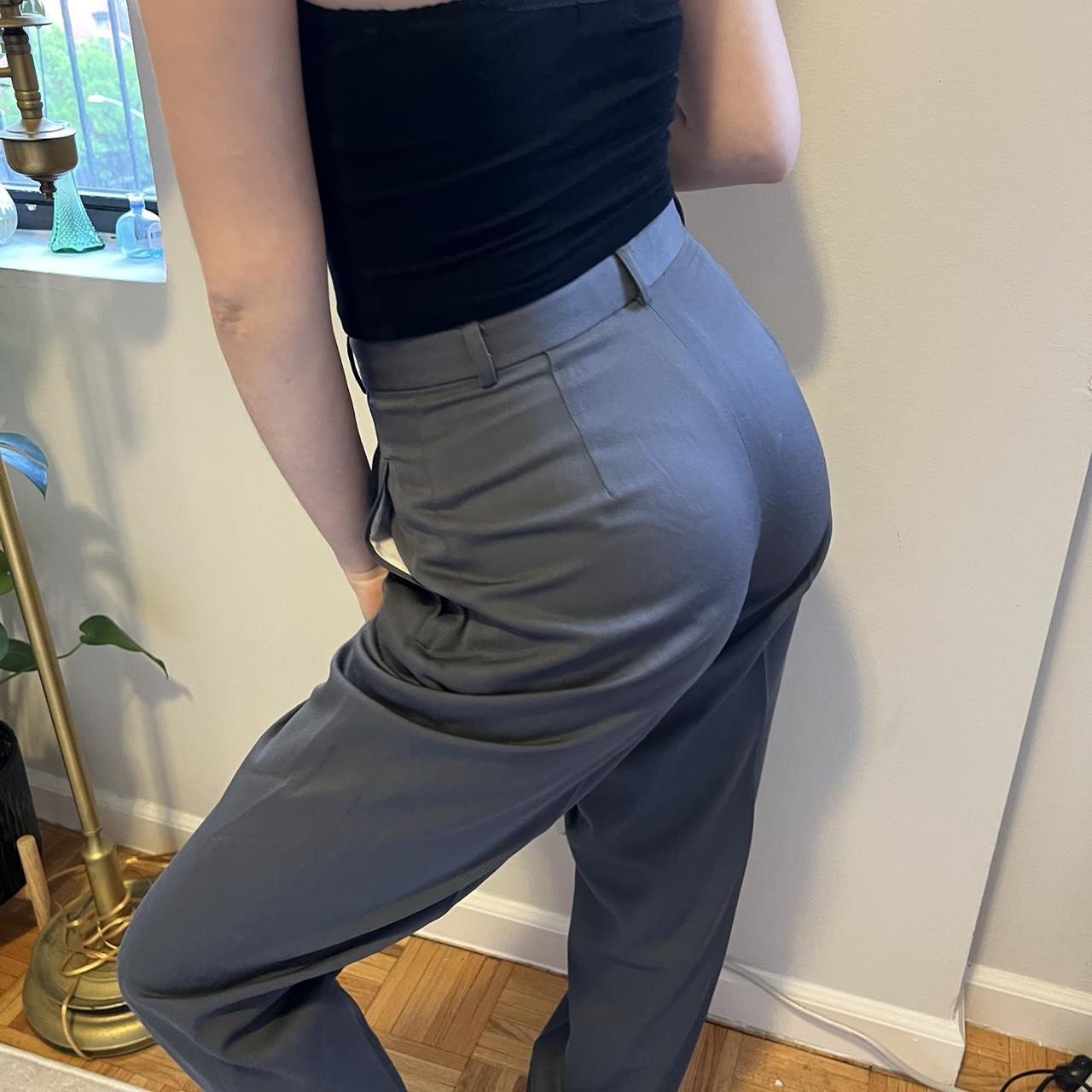 Djerf Ave inspired vintage work pants relaxed fit... - Depop