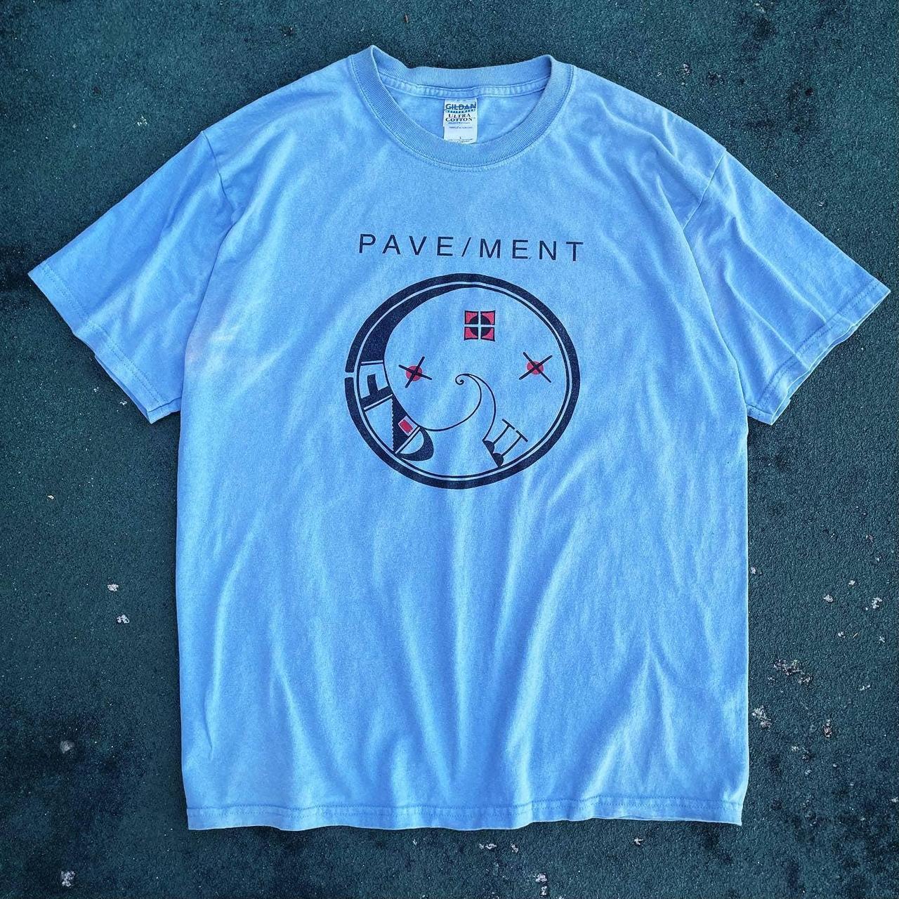 Vintage Y2K Pavement Indie Band T-shirt - Size L -... - Depop