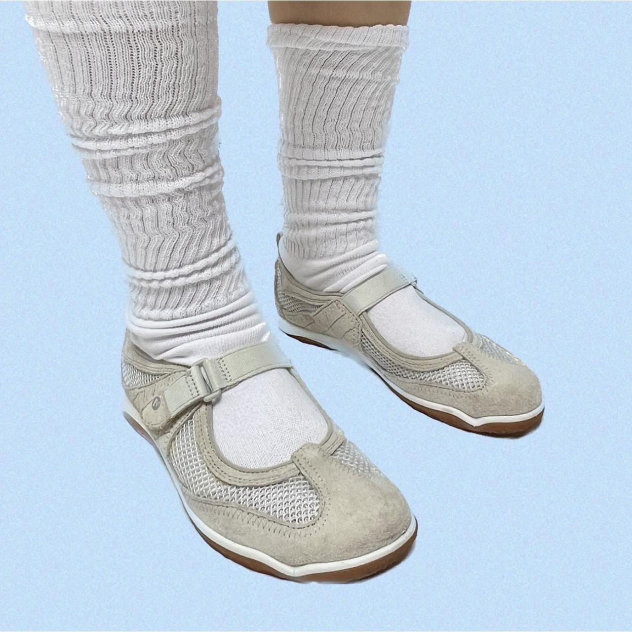 Vintage futuristic merrell Mary Jane ballet... - Depop