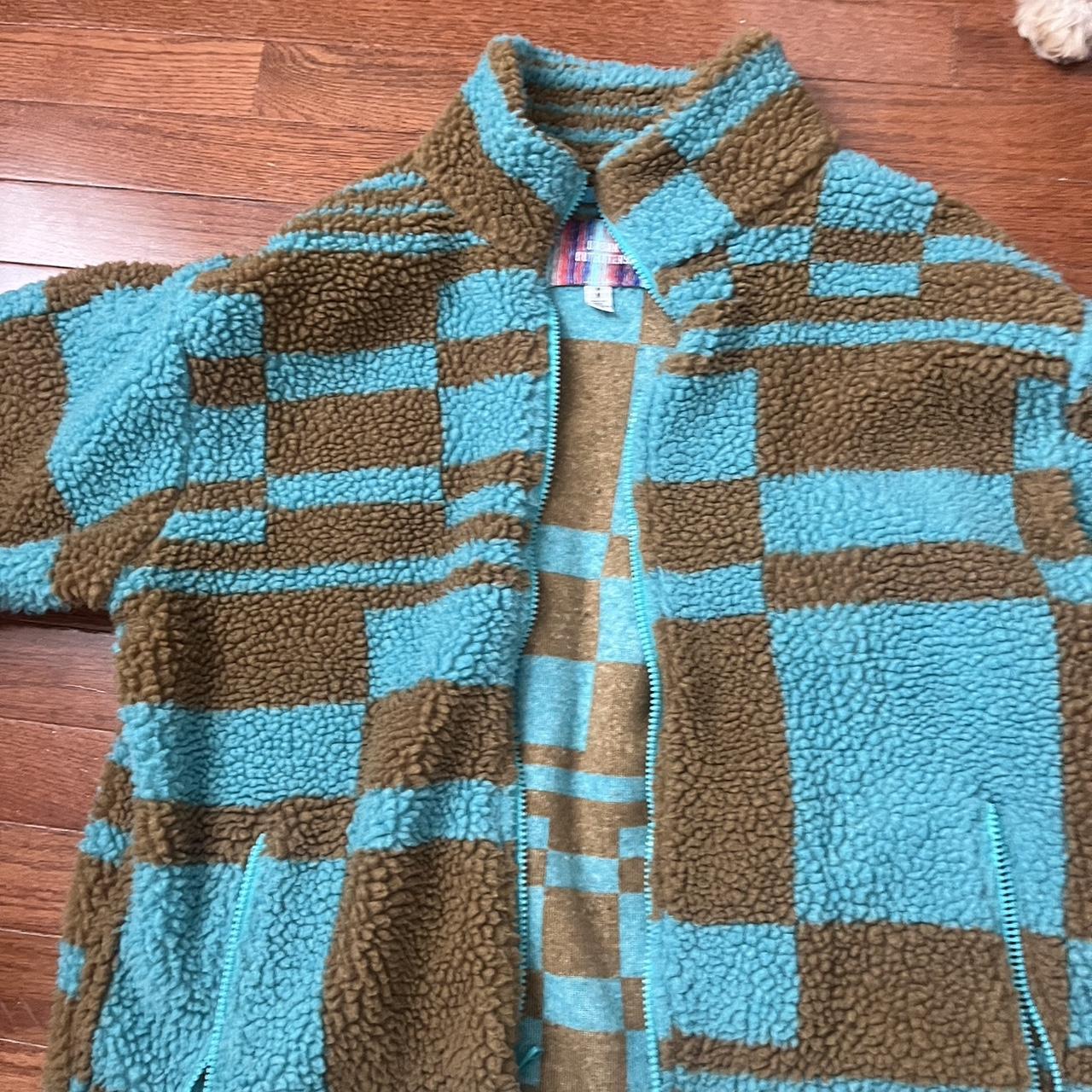 Fun patterned urban outfitters Men’s jacket - Depop