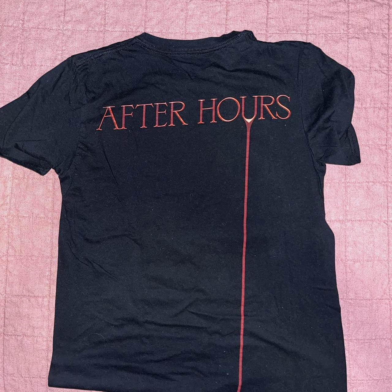 The Weeknd after hours t shirt , worn a couple times... - Depop