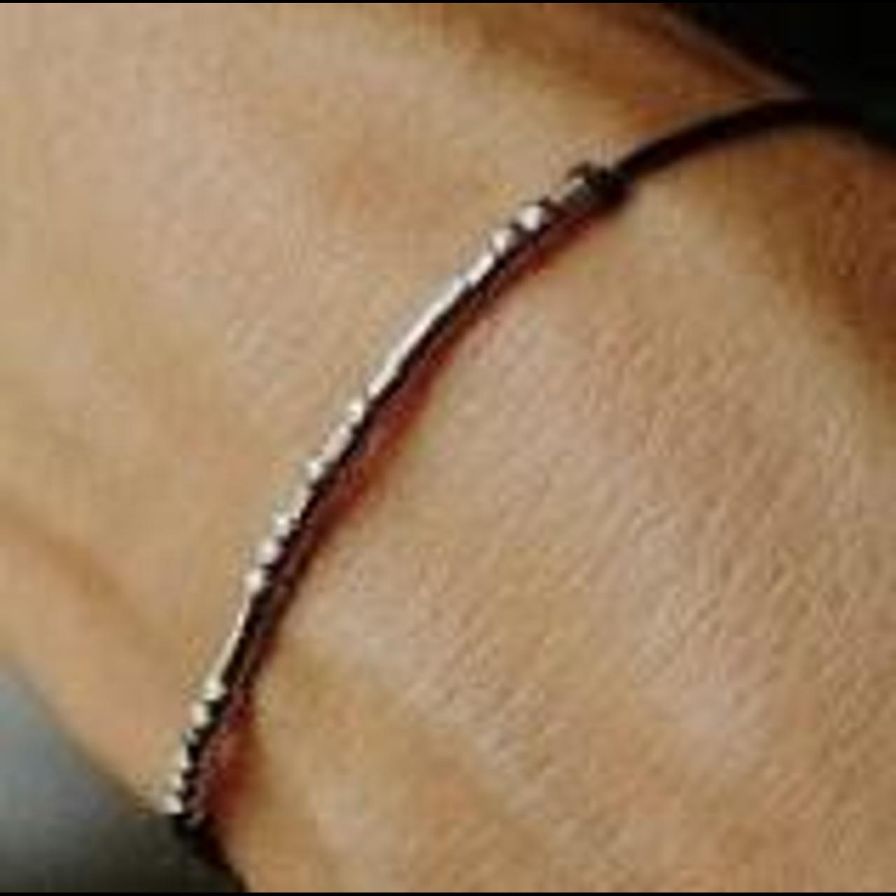 Morse Code Keep Going Bracelet - Depop