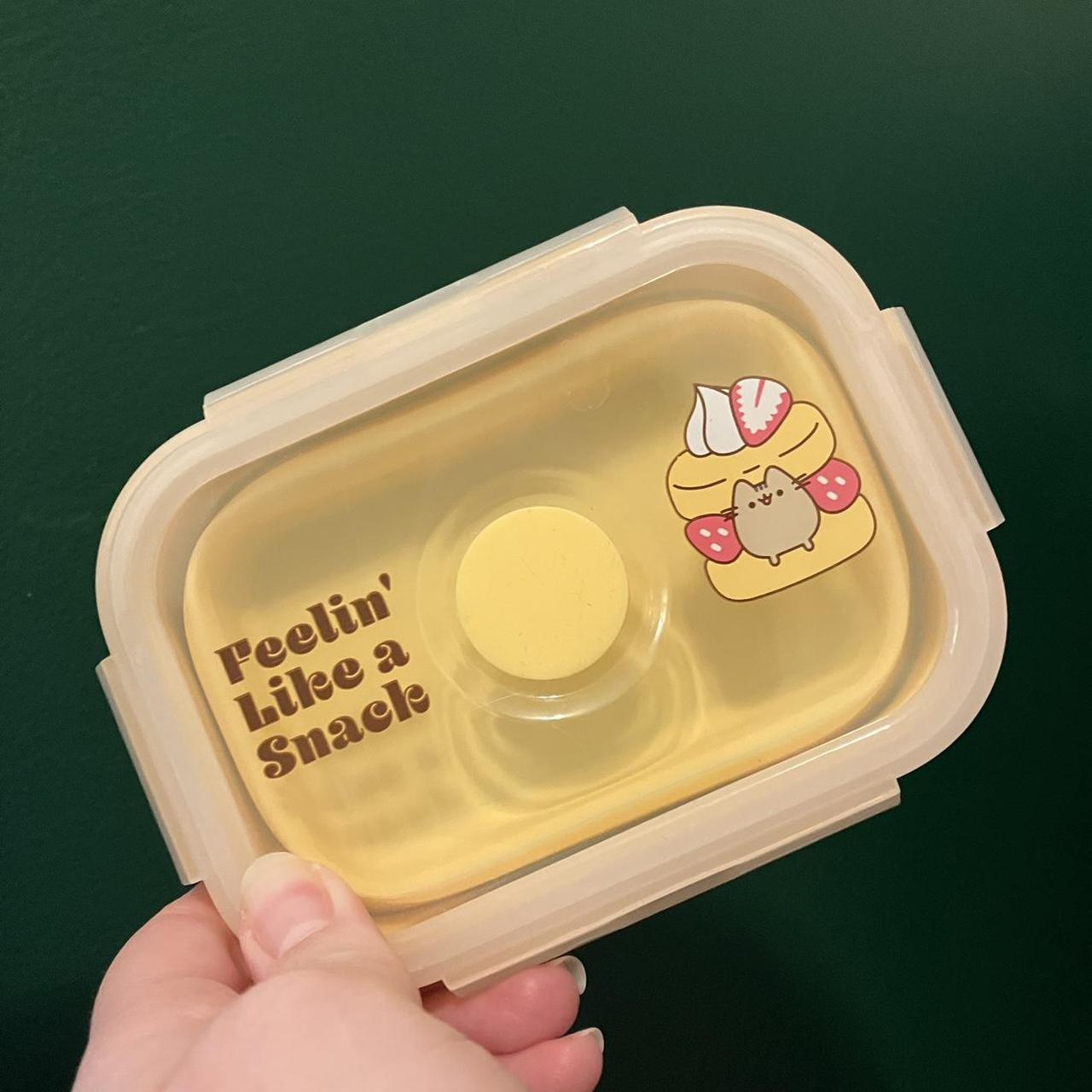 Pusheen "Feelin' like a Snack" collapsible snack... - Depop