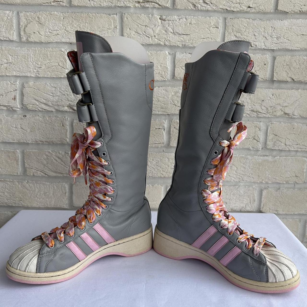 RARE AF 2000s Adidas x Missy Elliot knee high... | Depop