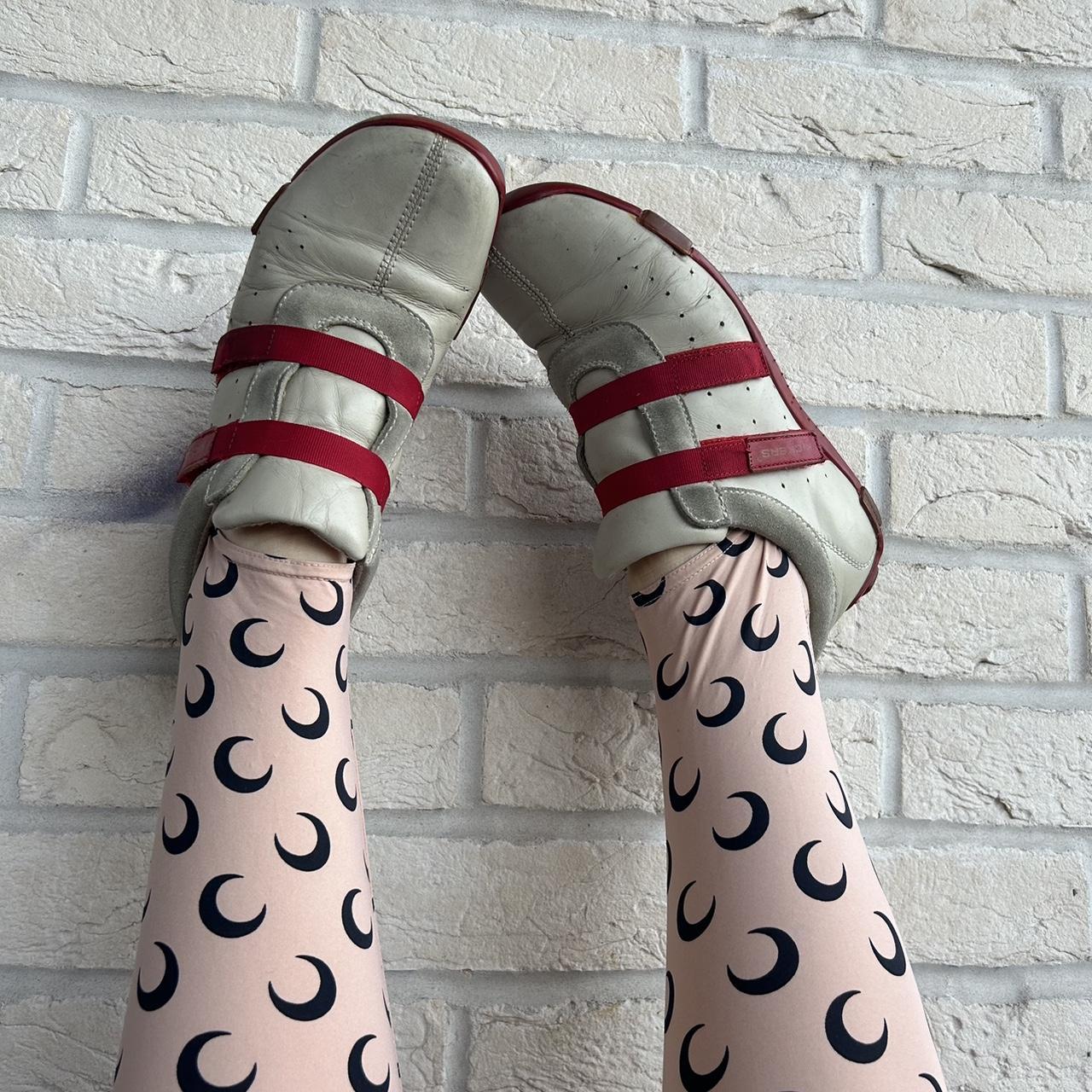 2000s archive vintage Kickers ballet flats/ trainers... - Depop