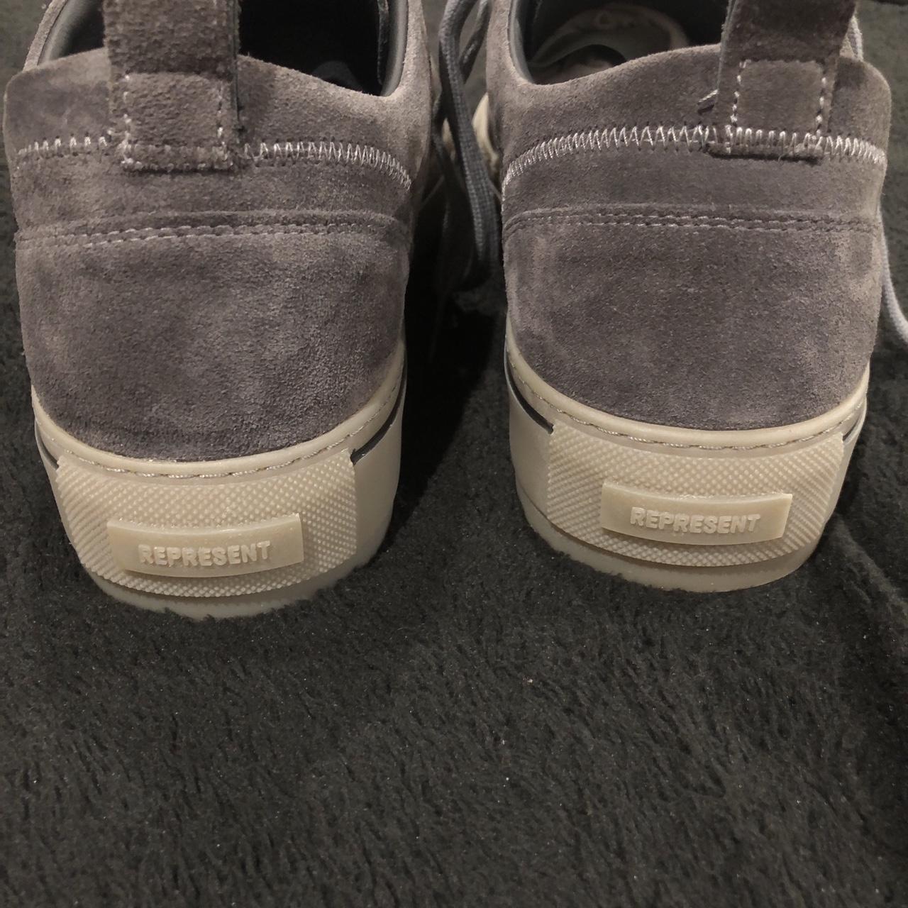 Represent Alpha Low Wolf Grey - Depop