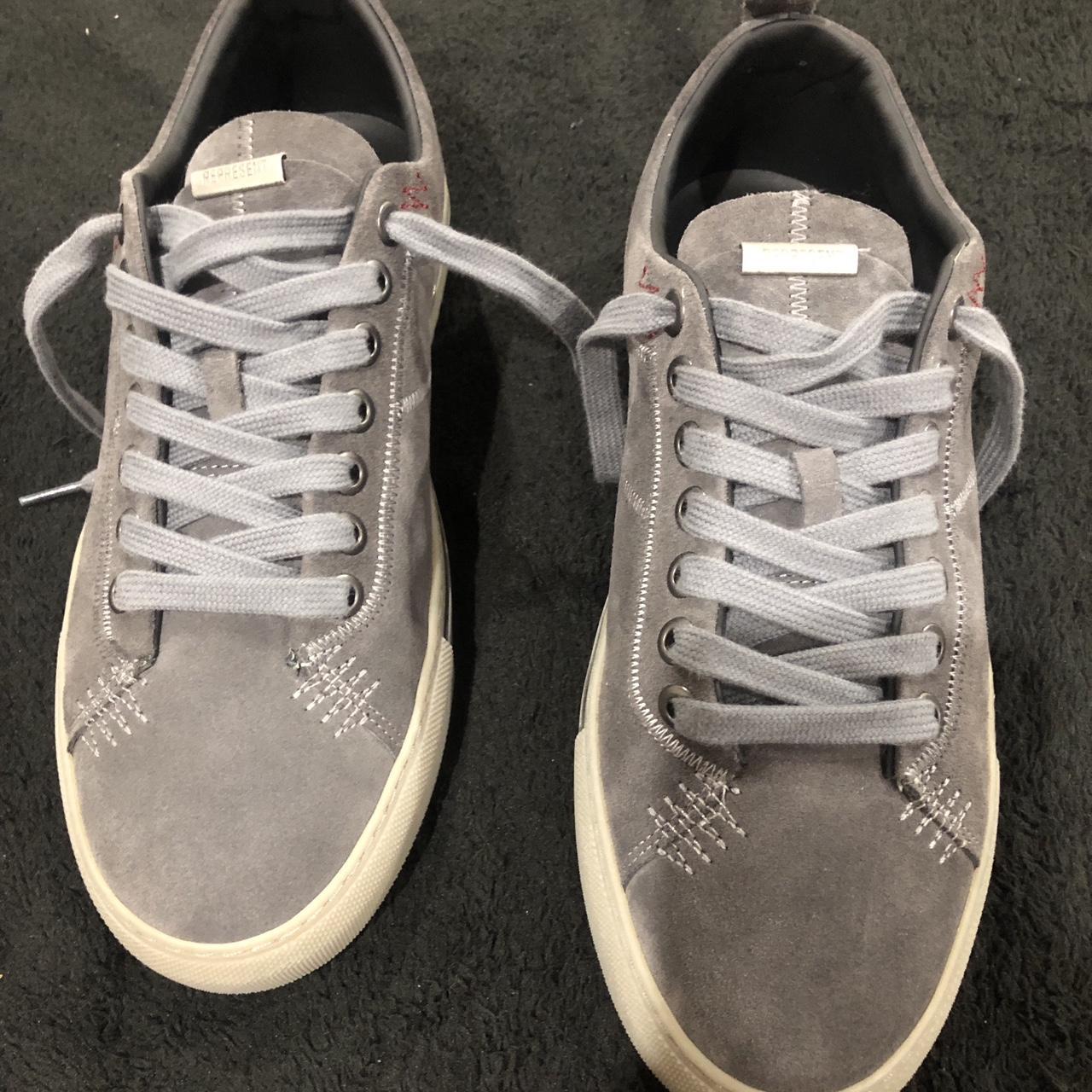 Represent Alpha Low Wolf Grey - Depop