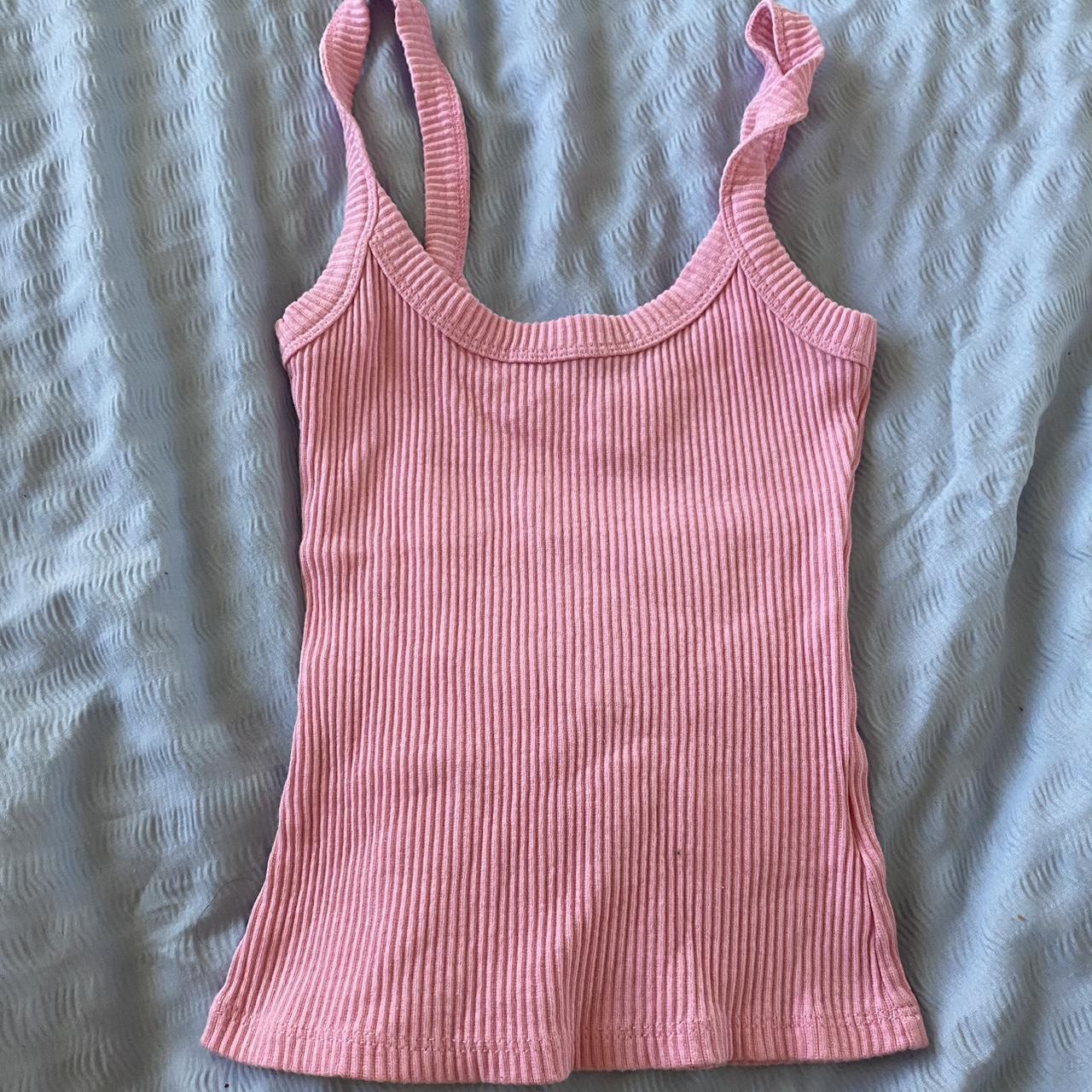 pink riri scoop top - supre perfect for summer never... - Depop