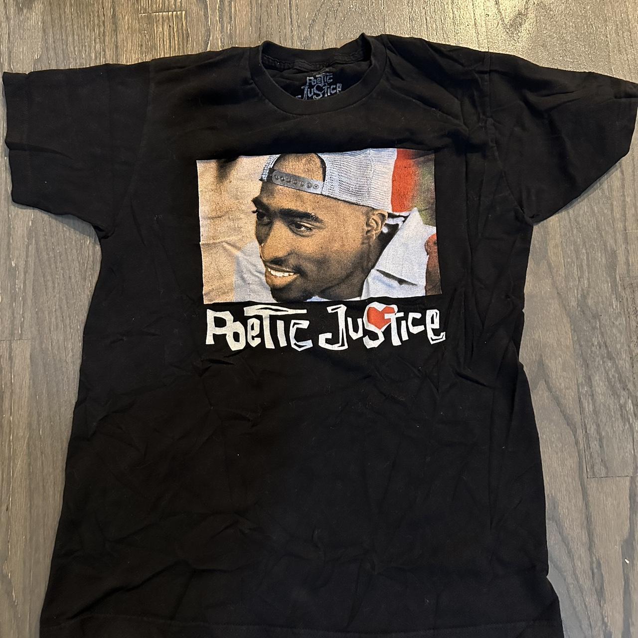 Poetic Justice Tee Worn Size Medium - Depop