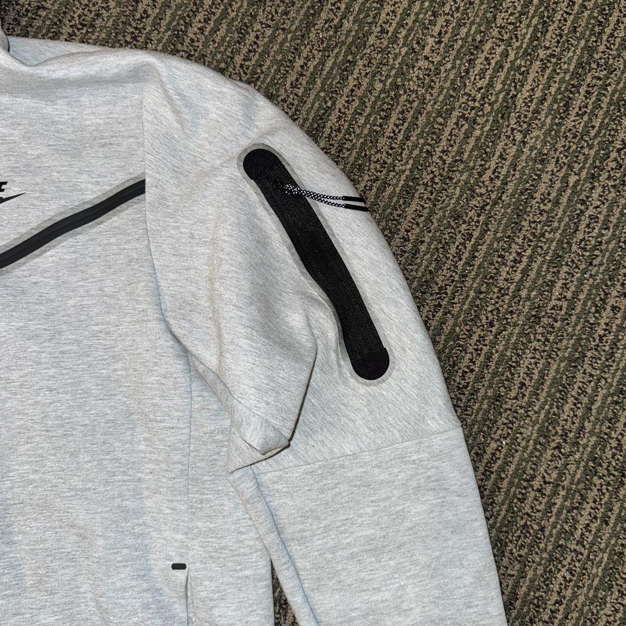 Nike Tech Fleece grey zip-up #niketech #nike #grey... - Depop