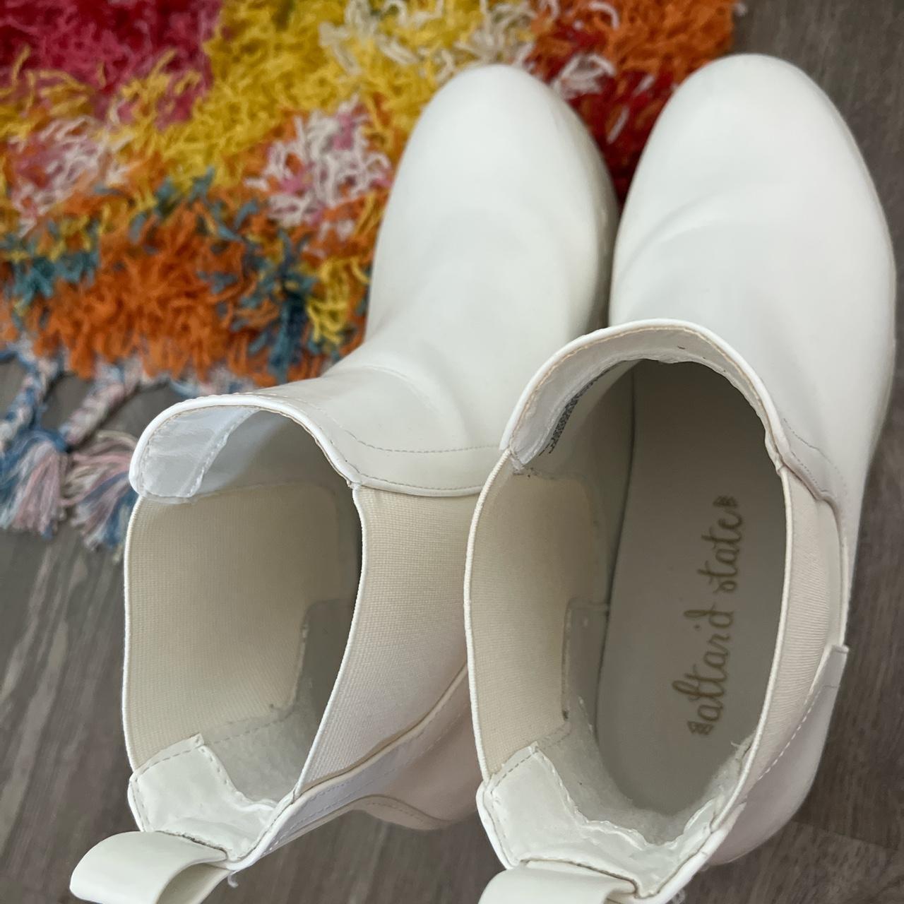Altard State off white platform boots. Lightly worn.... - Depop